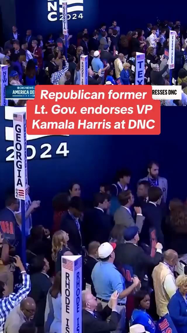 Former Georgia Lt. Gov. Geoff Duncan, a Republican, says at the DNC ...