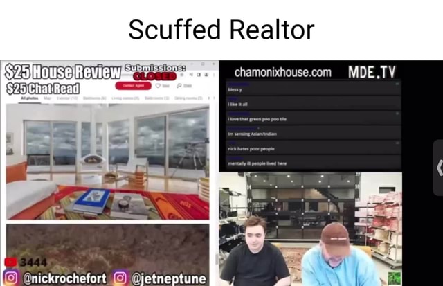 Scuffed Realtor MDE.TV @jetneptune - iFunny