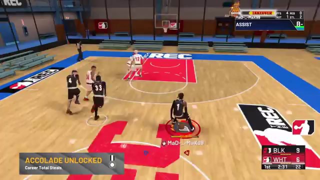 ASSIST ACCOLADE UNLOCKED Career Total Steals - iFunny