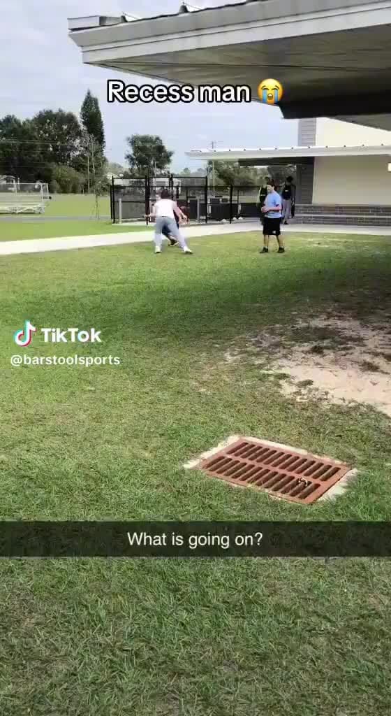 Recess man @barstoolsports. What is going on? - iFunny