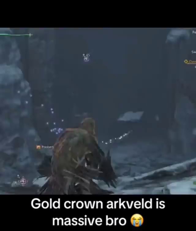 Gold crown arkveld is massive bro - iFunny