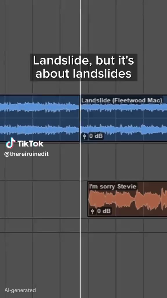 Landslide, but it's about landslides I I Landslide (Fleetwood Mac ...