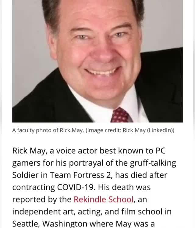 A faculty photo of Rick May. (Image credit: Rick May (LinkedIn) Rick ...