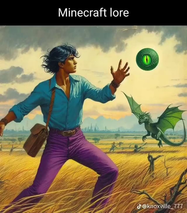 Minecraft lore - iFunny