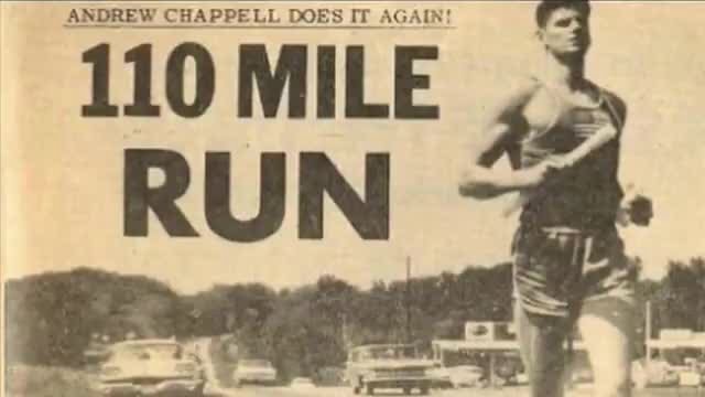 ANDREW CHAPPELL DO! DOES IT AGAIN! 110 MILE RUN - iFunny
