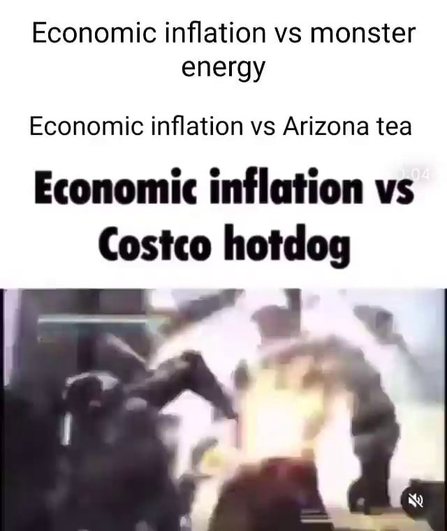 Economic inflation vs monster energy Economic inflation vs Arizona tea ...