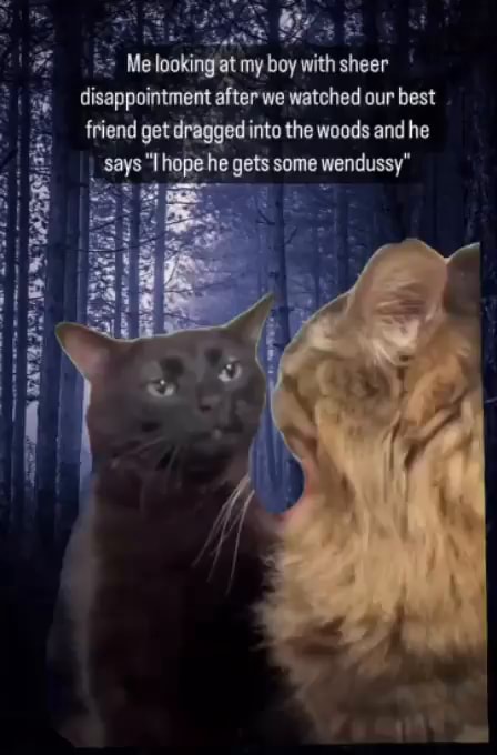 Me lacking my boy with sheer disappointment after we watched our best ...