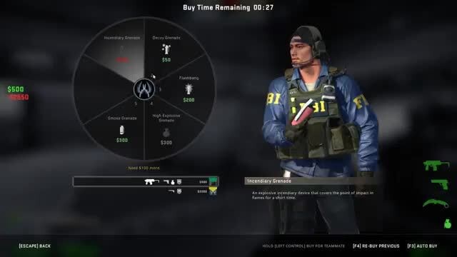 ESCAPE BACK Incendiary Grenade Decoy Grenade High Explosive 300 500 escape-back-incendiary-grenade-decoy-grenade-high-explosive-300-500
