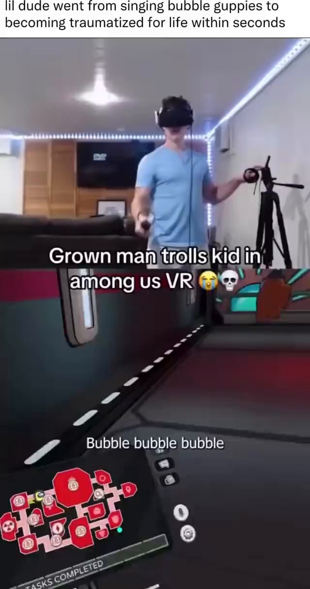 CUGS WENT SINZINE bubble guppies to becoming traumatized for life within seconds Grown maw among ...