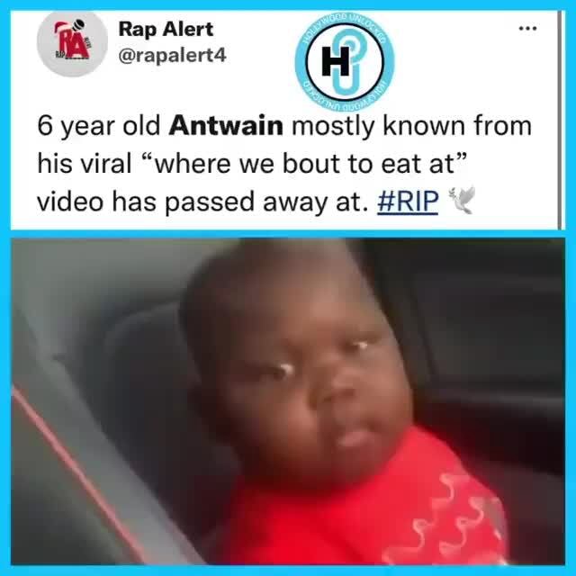 Rap Alert 8 year old Antwan mostly known from his viral "where we bout ...