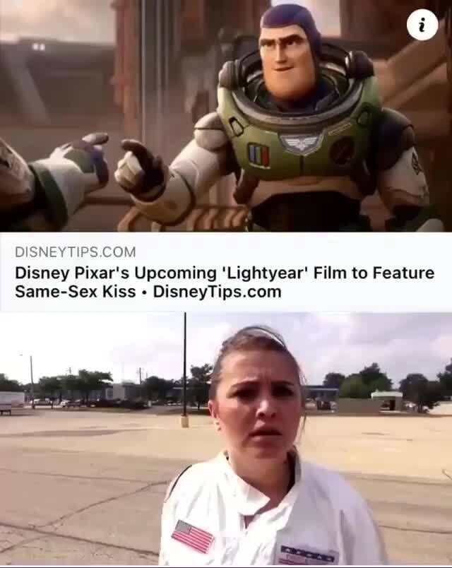 Disney Pixar's Upcoming 'Lightyear' Film to Feature Same-Ser Kiss ...