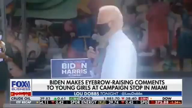 BIDEN MAKES EYEBROW-RAISING COMMENTS TO YOUNG GIRLS AT CAMPAIGN STOP IN ...
