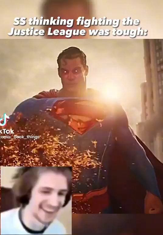 SS thinking fighting the Justice League was tough: - iFunny