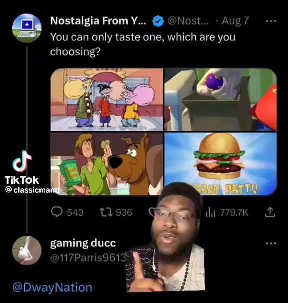 Nostalgia From Y... @host.. Aug7 You can only taste one, which are you ...