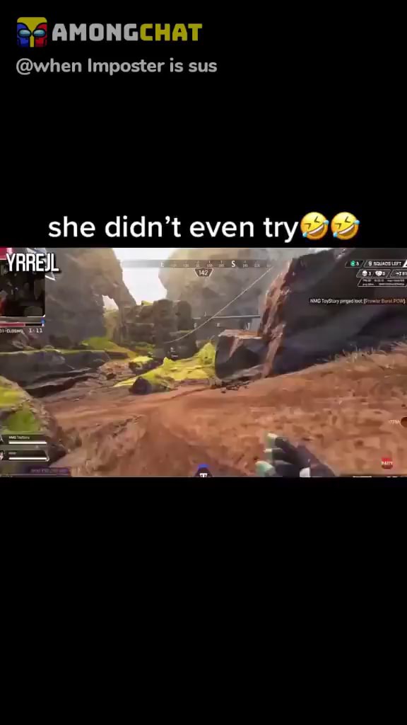 AMONGCHAT @when Imposter is sus she didn't even try - iFunny