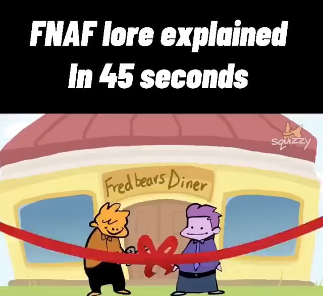 FNAF lore explained In 45 seconds - iFunny