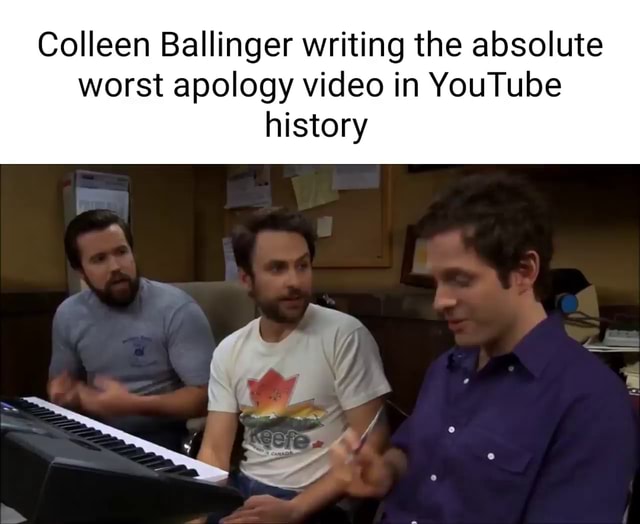 Colleen Ballinger writing the absolute worst apology video in YouTube ...