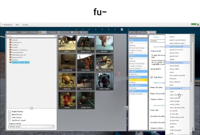 MediaPlayer NPCs Draning Borderlands 3 conbine @ Fortnte @ Humans +F ...