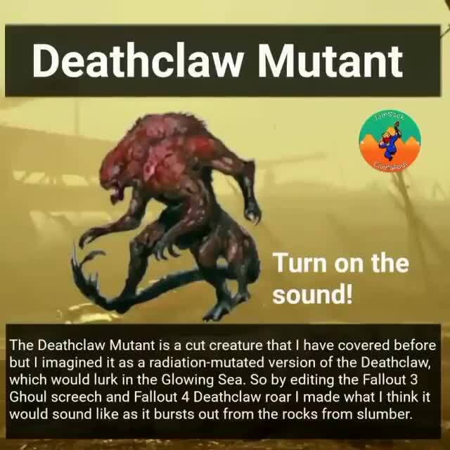 Deathclaw Mutant Turn on the sound! The Deathclaw Mutant is a cut ...