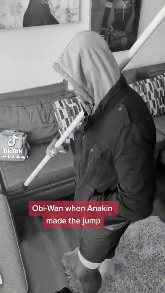 Obi-Wan when Anakin made the jump - iFunny