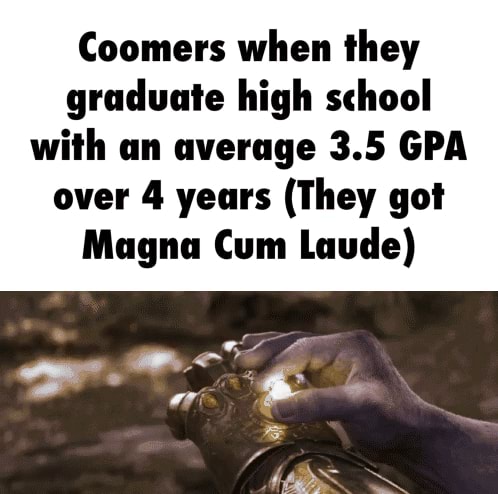 UGH IM GONNA COOM AAAAAA - Coomers when they graduate high school with ...