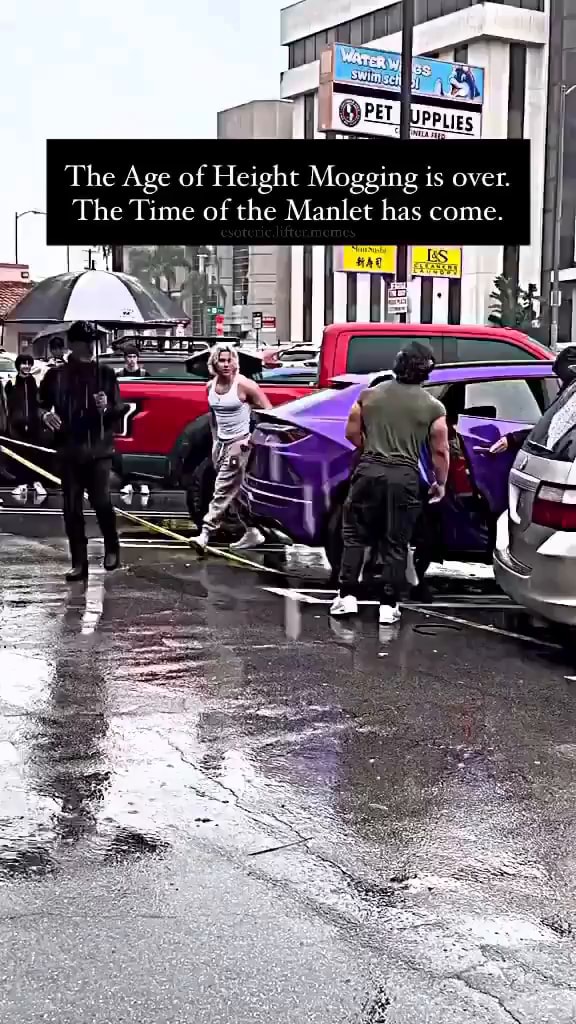 The Age of Height Mogging is over. The Time of the Manlet has come ...