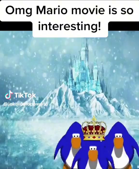 Omg Mario movie is so interesting! ch TikTok Ejyakolomonowato - iFunny