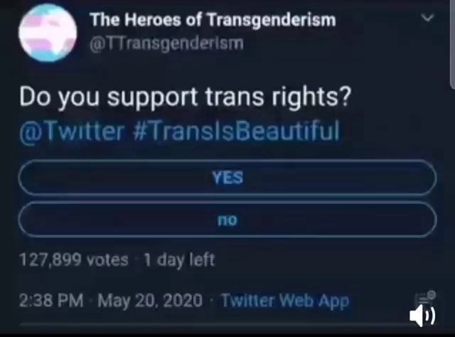 The Heroes of Transgenderism @TTransgenderism Do you support trans ...