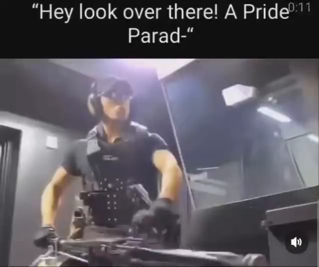"Hey look over there! A Pride' Parad-" - iFunny