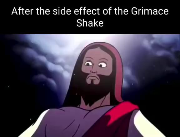 After the side effect of the Grimace Shake - iFunny
