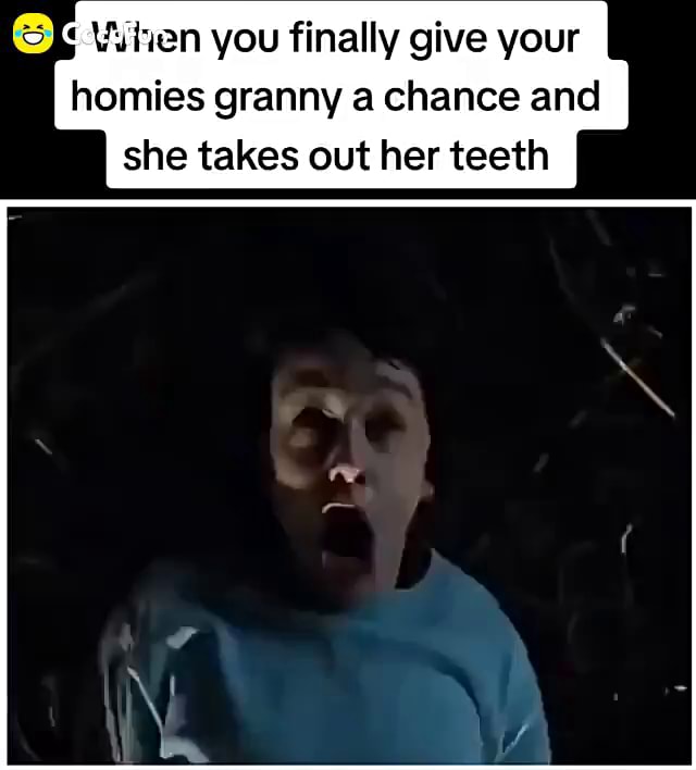 Tien you finally give your homies granny a chance and she takes out her ...