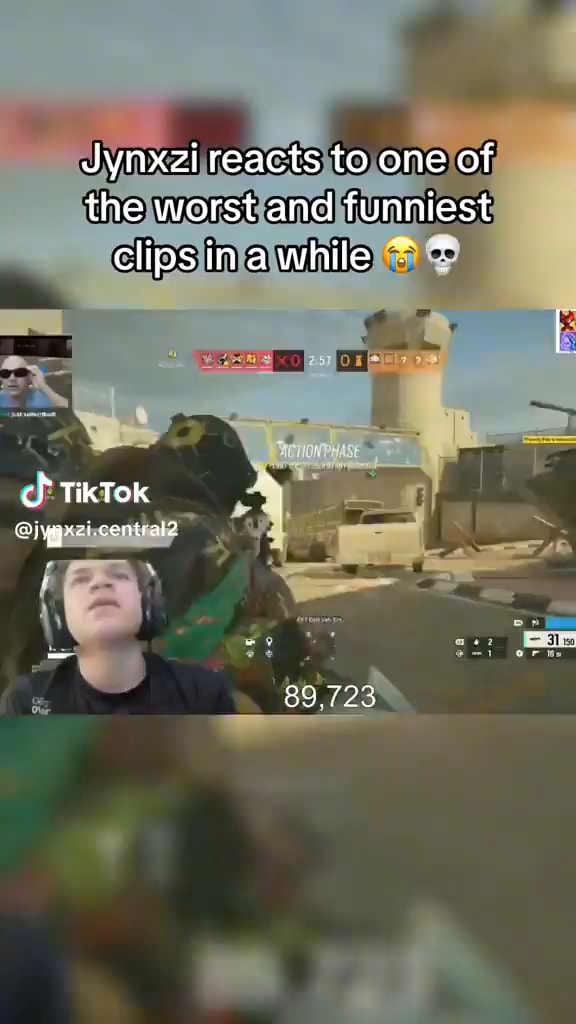 Jynxzi reacts to one of the worst and funniest clips in awhile TikTok ...