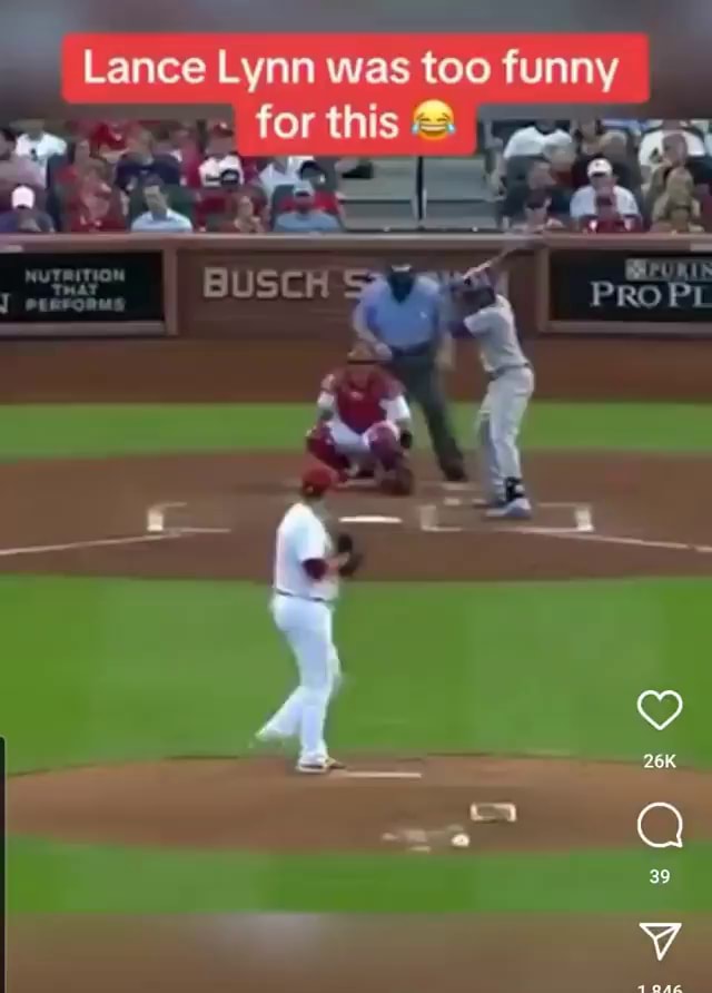 Lance Lynn was too funny for this PROP? WW - iFunny