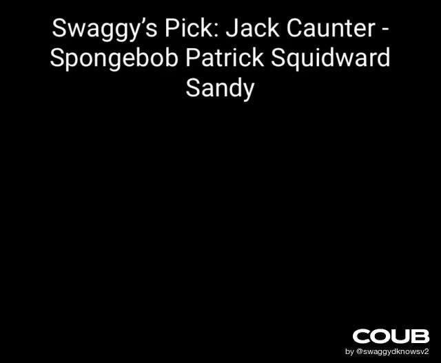 Swaggy's Pick: Jack Caunter - Spongebob Patrick Squidward Sandy couB ... Swaggy's Pick: Jack Caunter - Spongebob Patrick Squidward Sandy couB ...