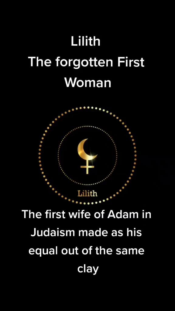 Lilith The forgotten First Woman The first wife of Adam in Judaism made ...