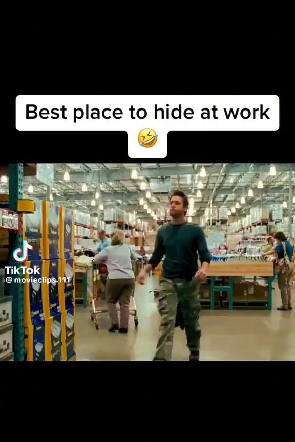 I Best place to hide at work I - iFunny