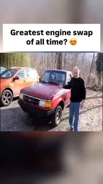Greatest engine swap of all time? - iFunny