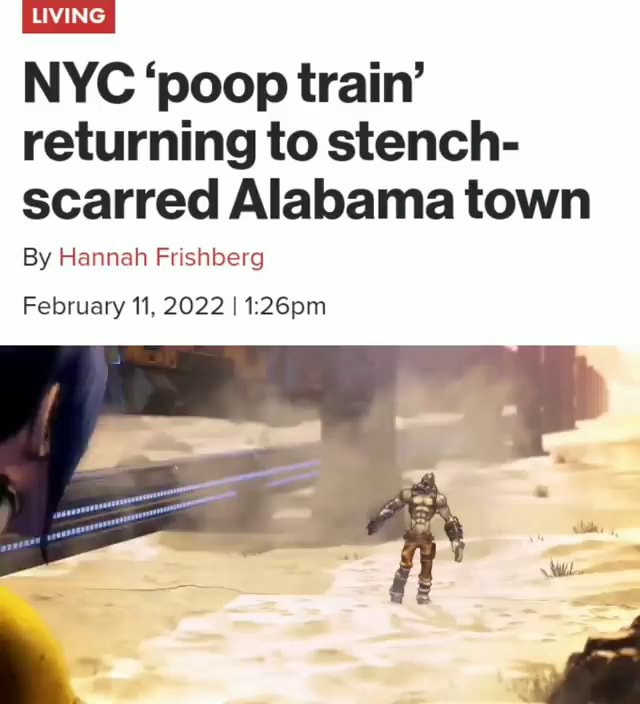NYC 'poop train' returning to stench- scarred Alabama town By Hannah ...