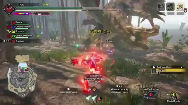 ChromeTyranno Shrooms GalactusMachine Espinas (In Demon/, Archdemon ...