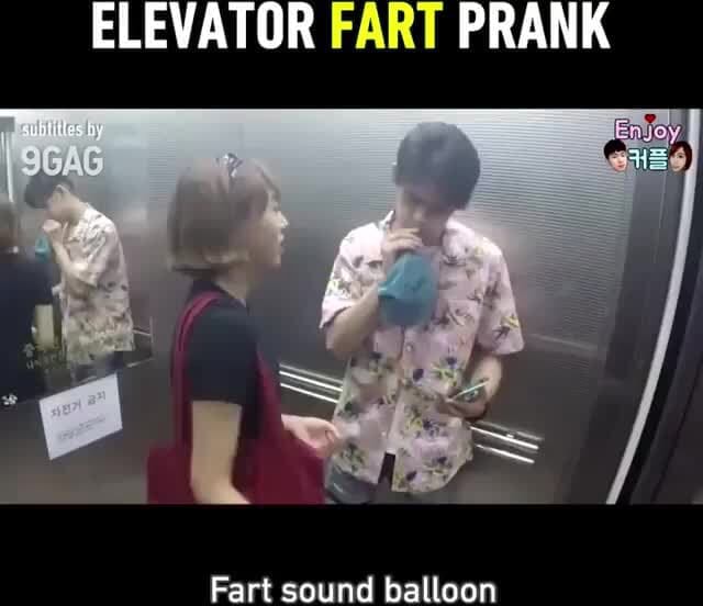 ELEVATOR FART PRANK I Fart sound balloon - iFunny