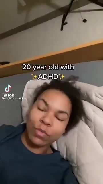 20 Year Old With ADHD 