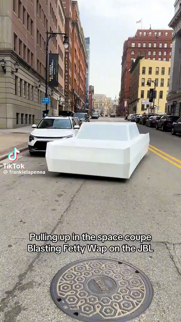 TikTok frankiclapenna Pulling up in the space coupe Blasting Fetty Wap on the JBL - iFunny