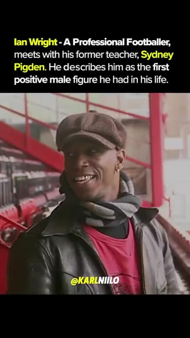 Lan Wright - A Professional Footballer, meets with his former teacher ...