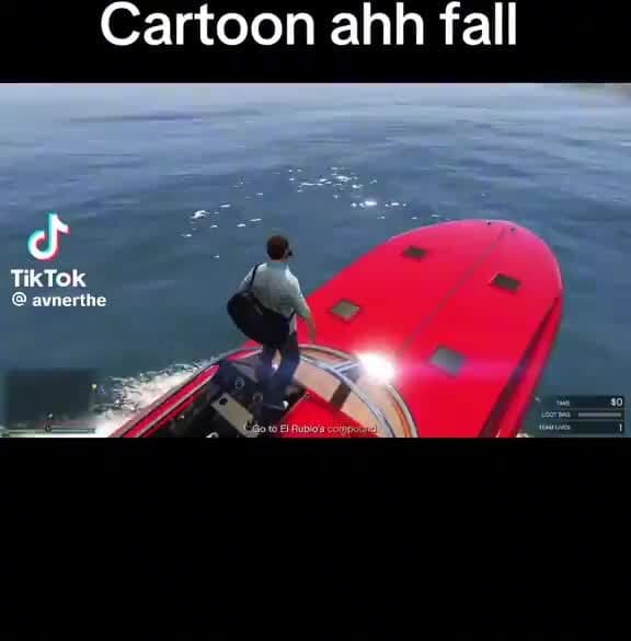 Cartoon ahh fall - iFunny