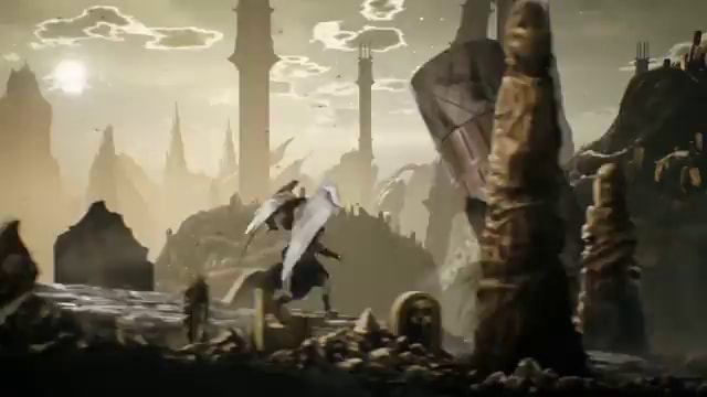 On the horizon a golden sun illuminates the lands, Sephius begins his ...