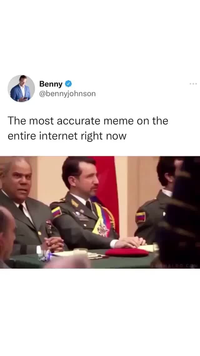 Benny (A bennyobeson The most accurate meme on the entire internet ...