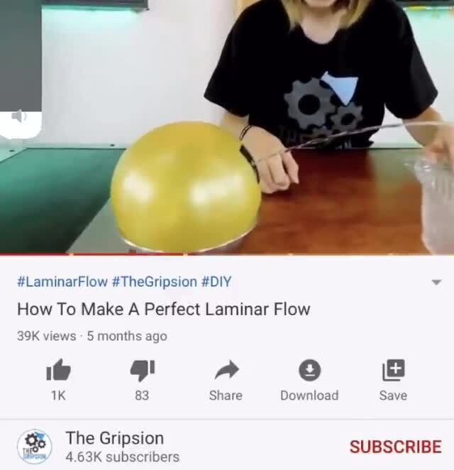 #LaminarFlow #TheGripsion #DIY How To Make A Perfect Laminar Flow views ...