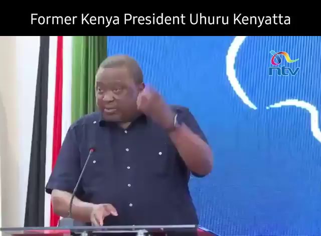 Former Kenya President Uhuru Kenyatta - iFunny