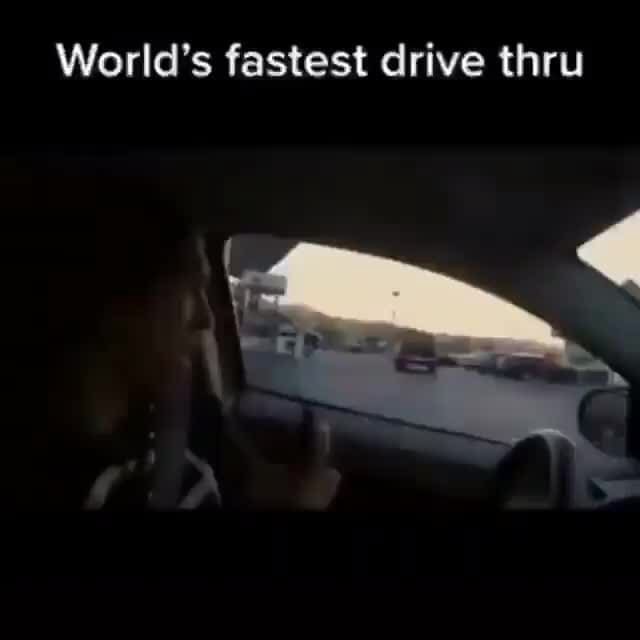 World's fastest drive thru - iFunny