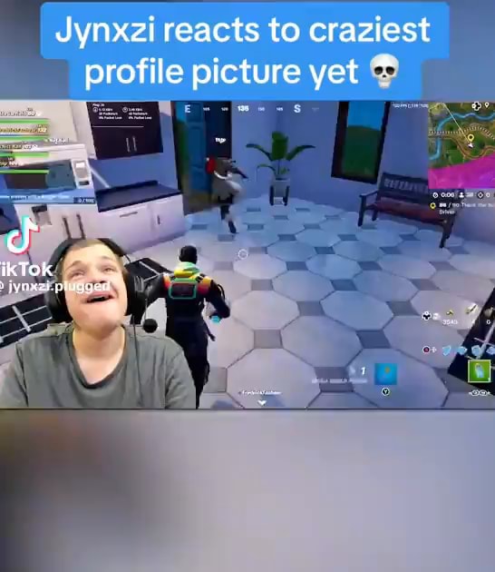 Jynxzi reacts to craziest profile picture yet & ikTok - iFunny